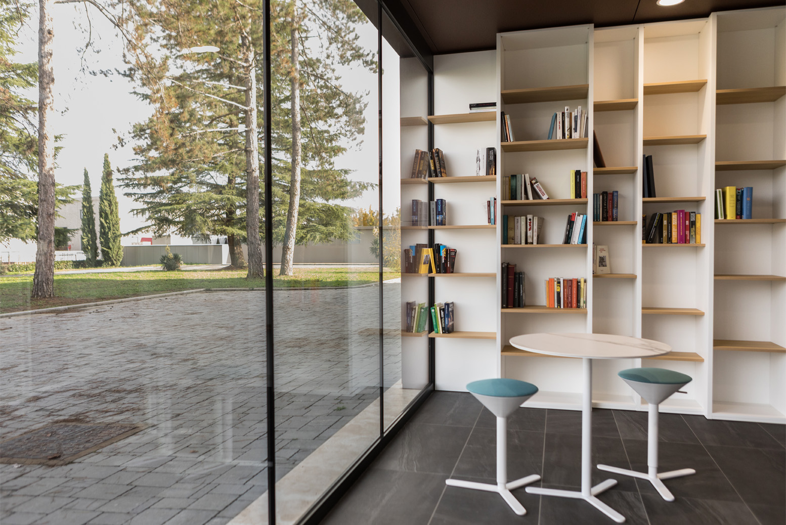 Inauguration of the SLIDING WORDS company library - LEM INDUSTRIES SpA