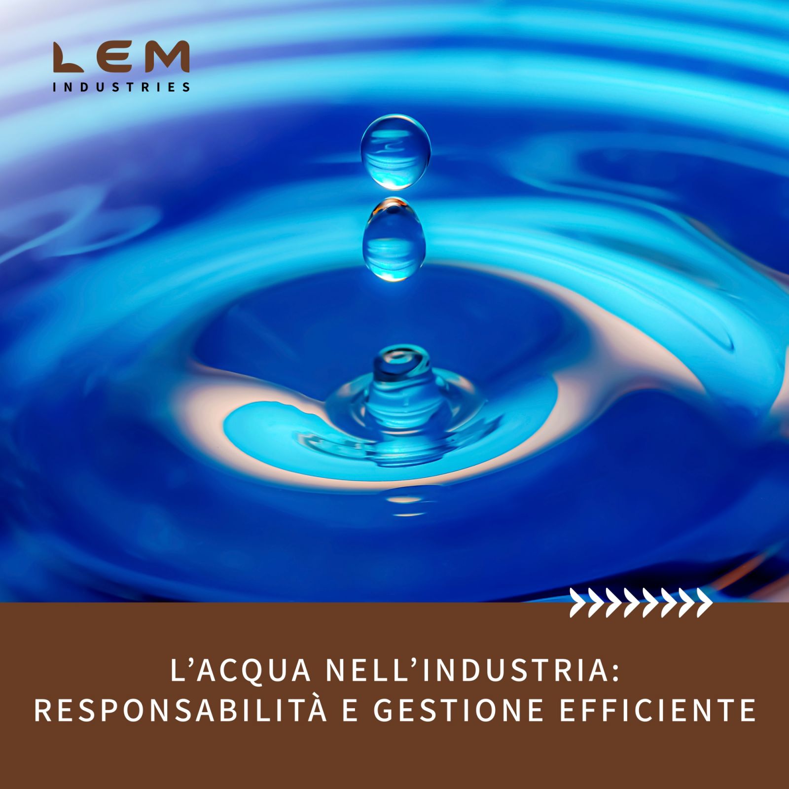 Giornata Mondiale dell’Acqua - LEM INDUSTRIES SpA